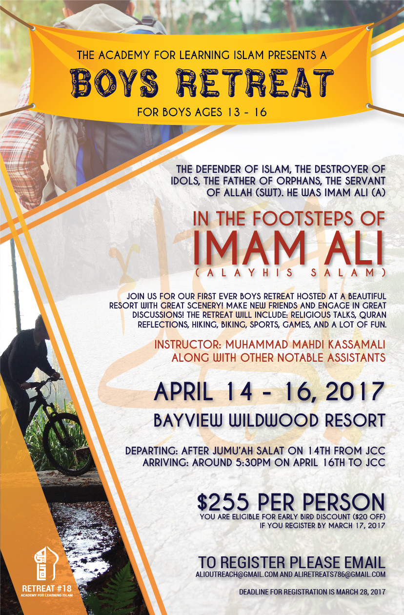 18 - April 2017 - Boys Retreat - The Academy for Learning Islam